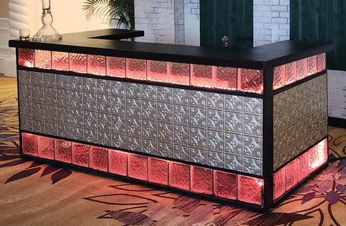 Glass Block Bar | Florida Fresh Events