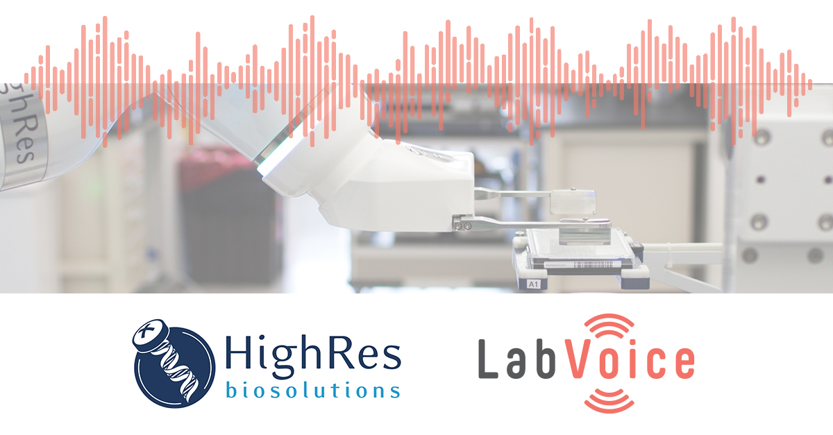 HighRes Biosolutions & LabVoice Announce Integration to Voice-Enable ...