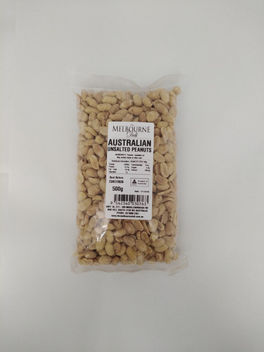 Peanuts Unsalted Australian 500g | themelbournedeli