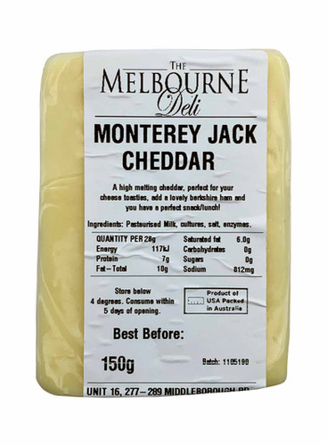 Monterey Jack 150g | themelbournedeli