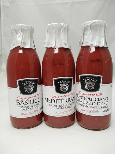 Mediterranean Pasta Sauce Fragassi 500g | themelbournedeli