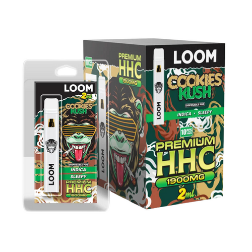 LOOM HHC Cookies Kush 1900mg 2mL Disposable Vape | Bigfarmers