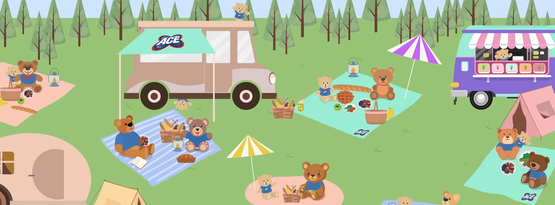 ACE Bears Animated Campaign