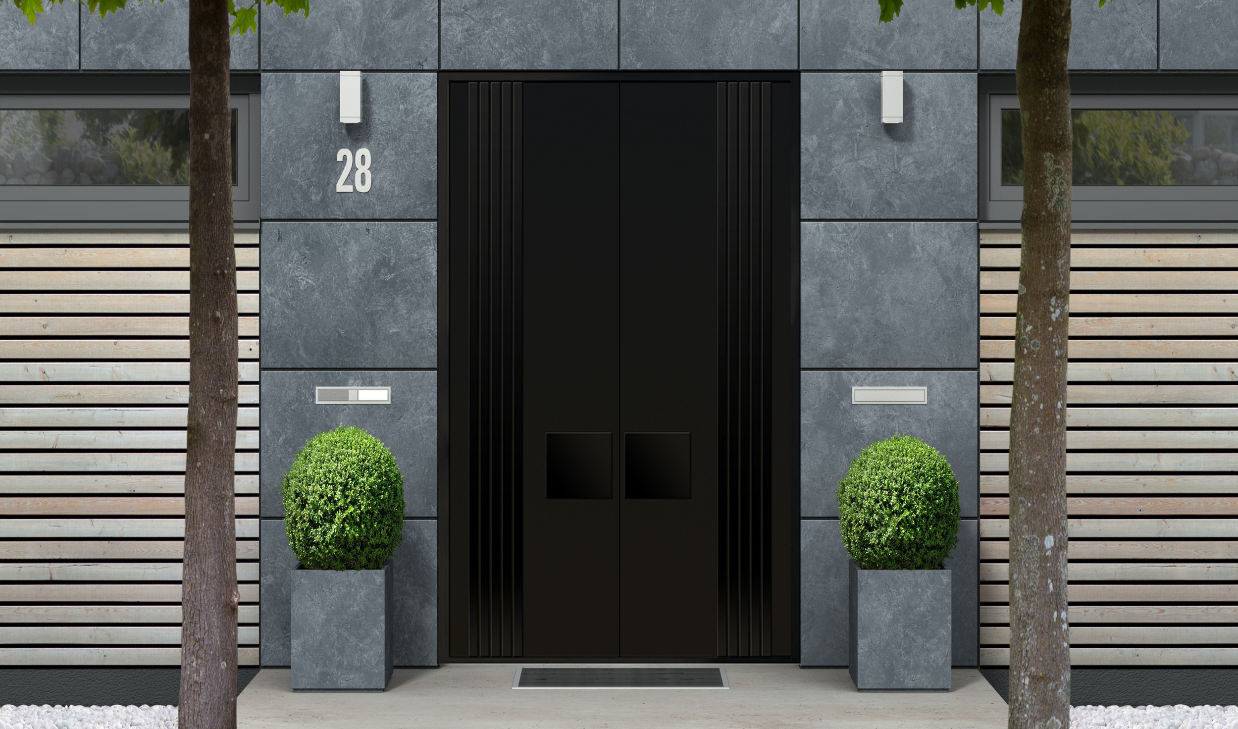 LUX Iron Doors - Modern Pivot & Hinge Doors