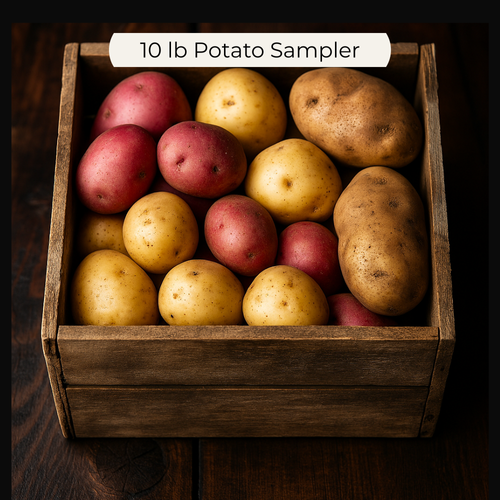 10 lb Potato Sampler | Mnt Valley Garlic