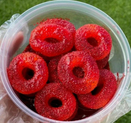 Kool Aid Peach Rings | Jay's Munchies