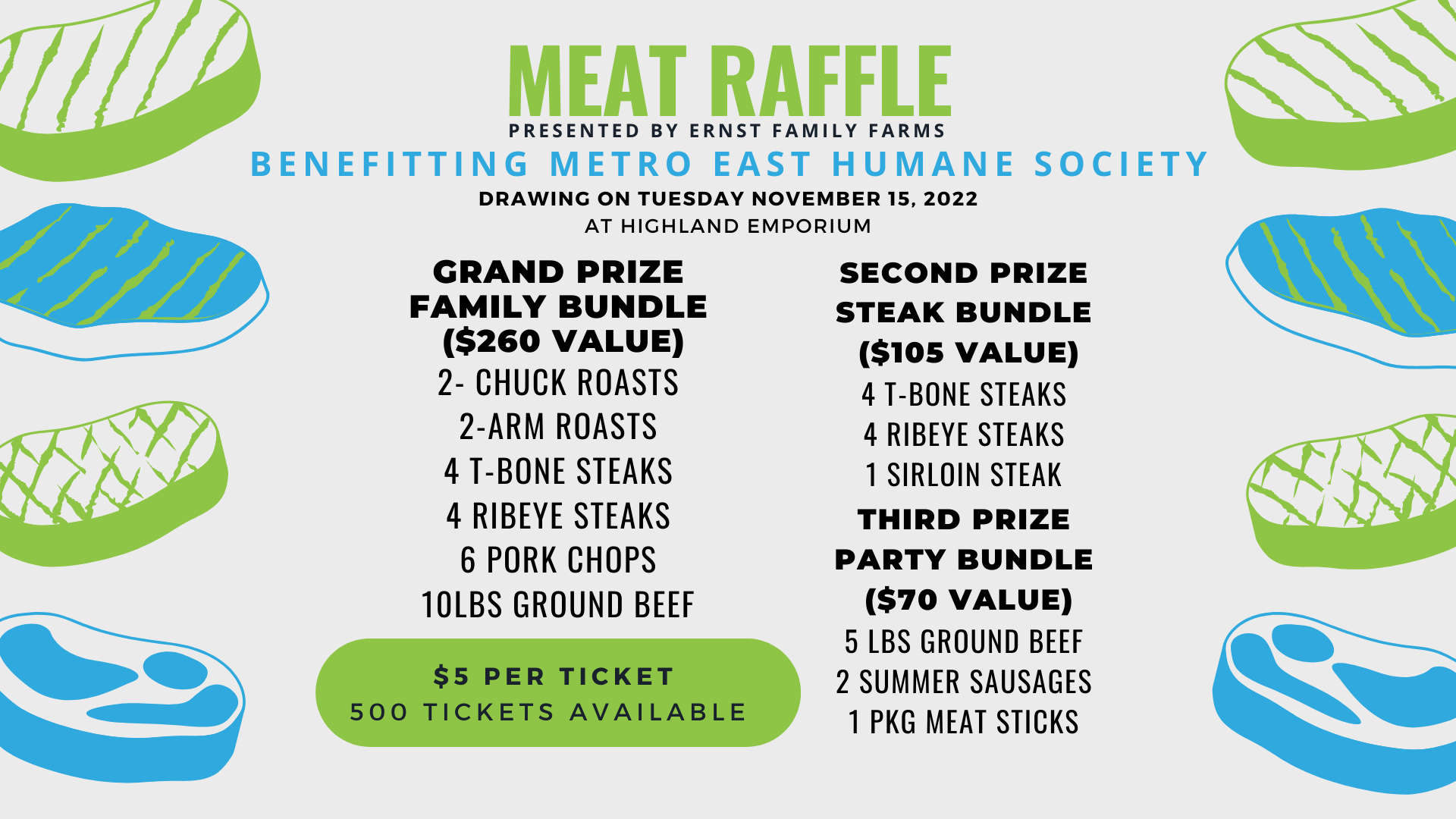 MEHS Meat Raffle 2022 | MEHS