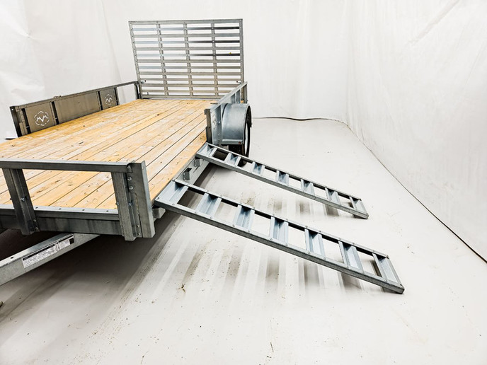 6x12 Utility Trailer | metal valley mfg