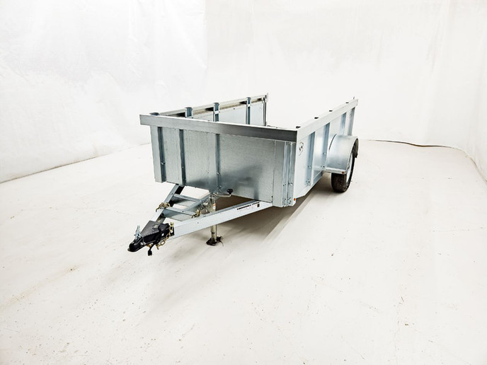 5x10 Utility Trailer-High Walls | metal valley mfg