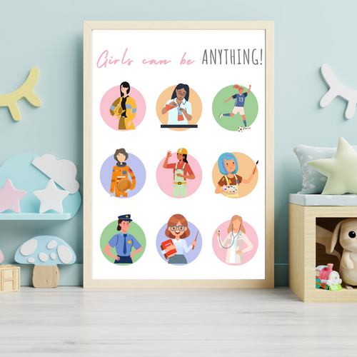 Girls Can Be Anything! | Loz Creates