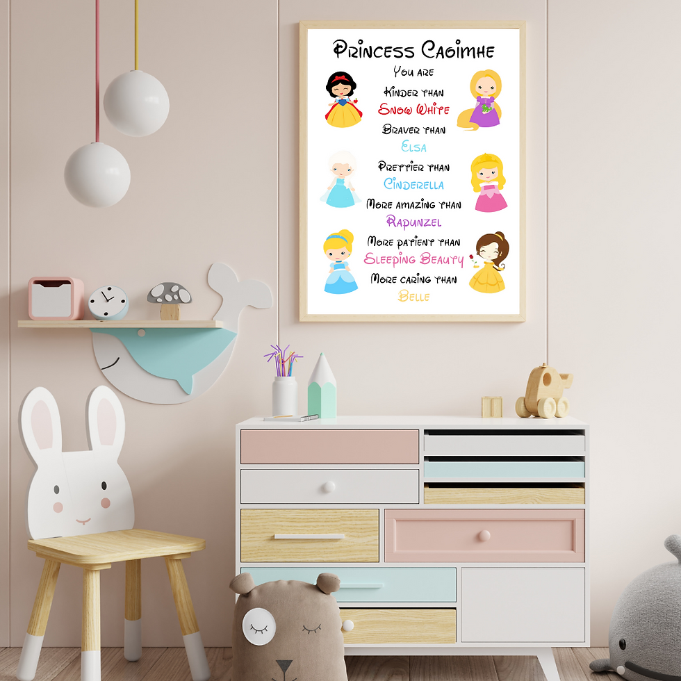 Disney Princess Poem | Loz Creates