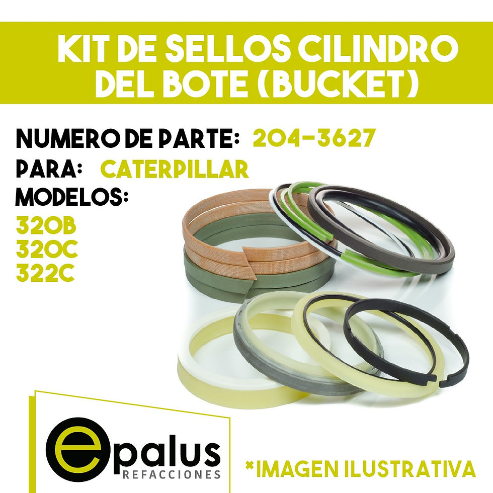 KIT DE SELLOS CILINDRO DEL BOTE (BUCKET)- PARTE: 204-3627 | Epalus