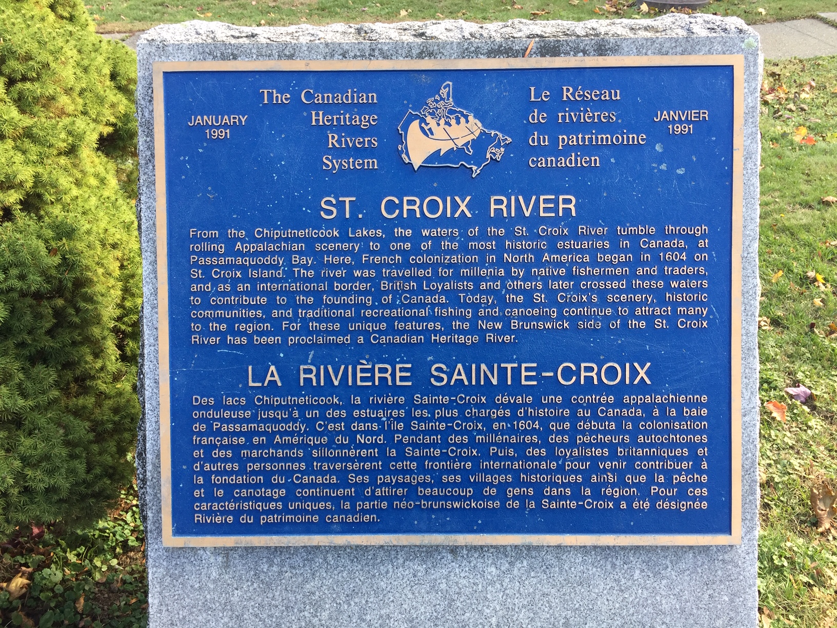 Canadian Heritage River | St. Croix International Waterw