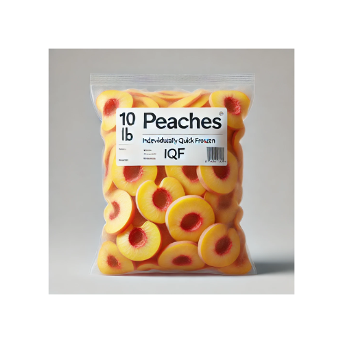 IQF Sliced Peach 1/10 LB | My Site 3