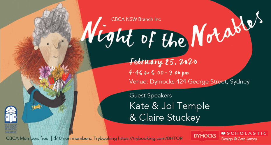 Night of the CBCA Notables 2020