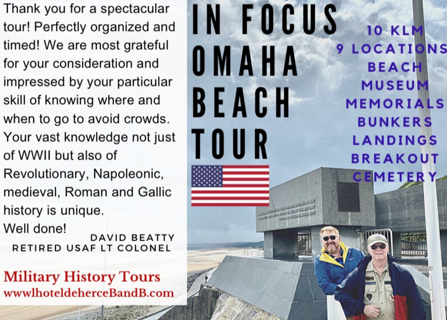 WW2 DDay Tours | lhoteldeherce