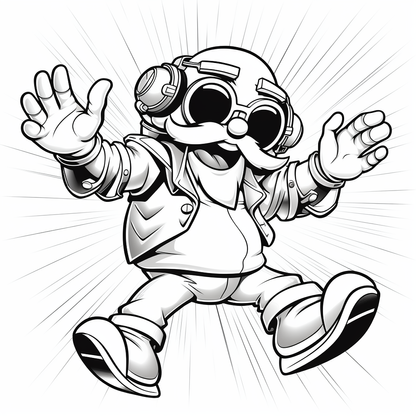 Sonic 2 Coloring Pages