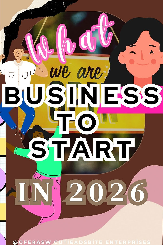 What Business To Start In 2026