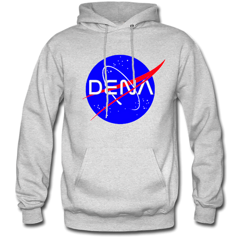 MADE IN DENA "JPL Tribute" Heather Grey Hoodie | MADE IN DENA