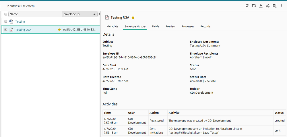 DocuSign Integration - v4.0.0