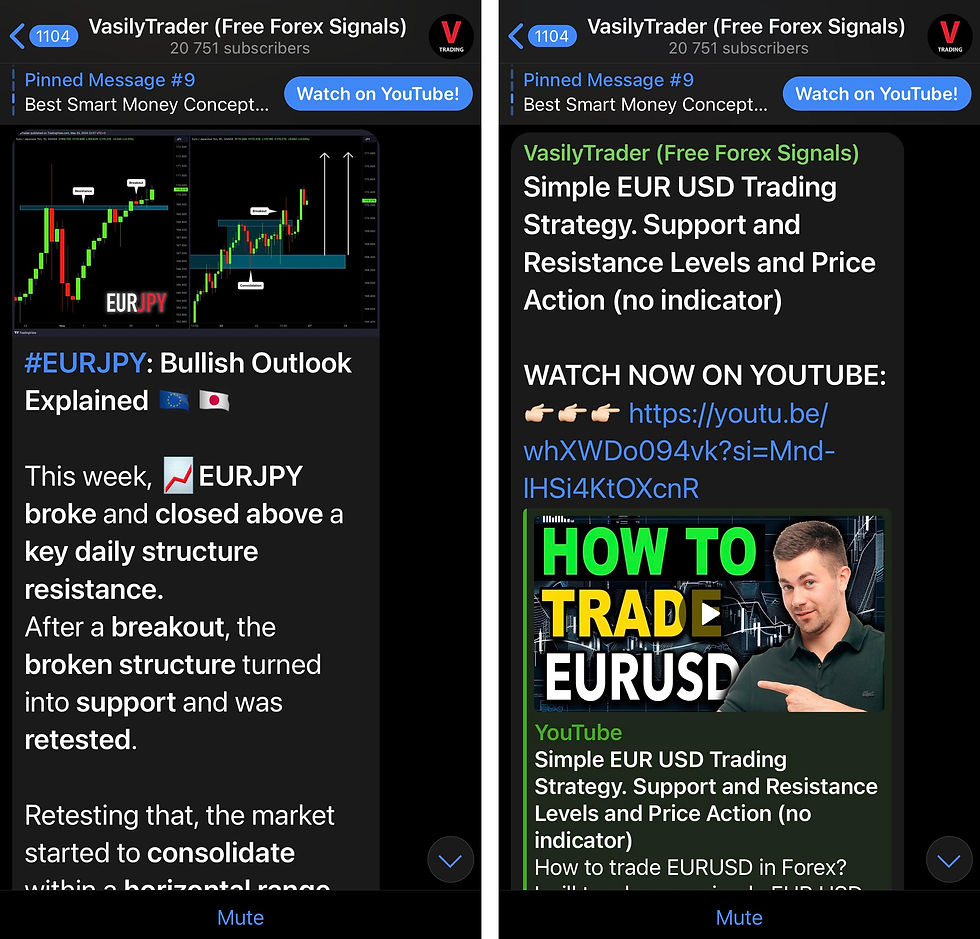 Top 5 Best Forex Signals Telegram Channels to Join in 2024