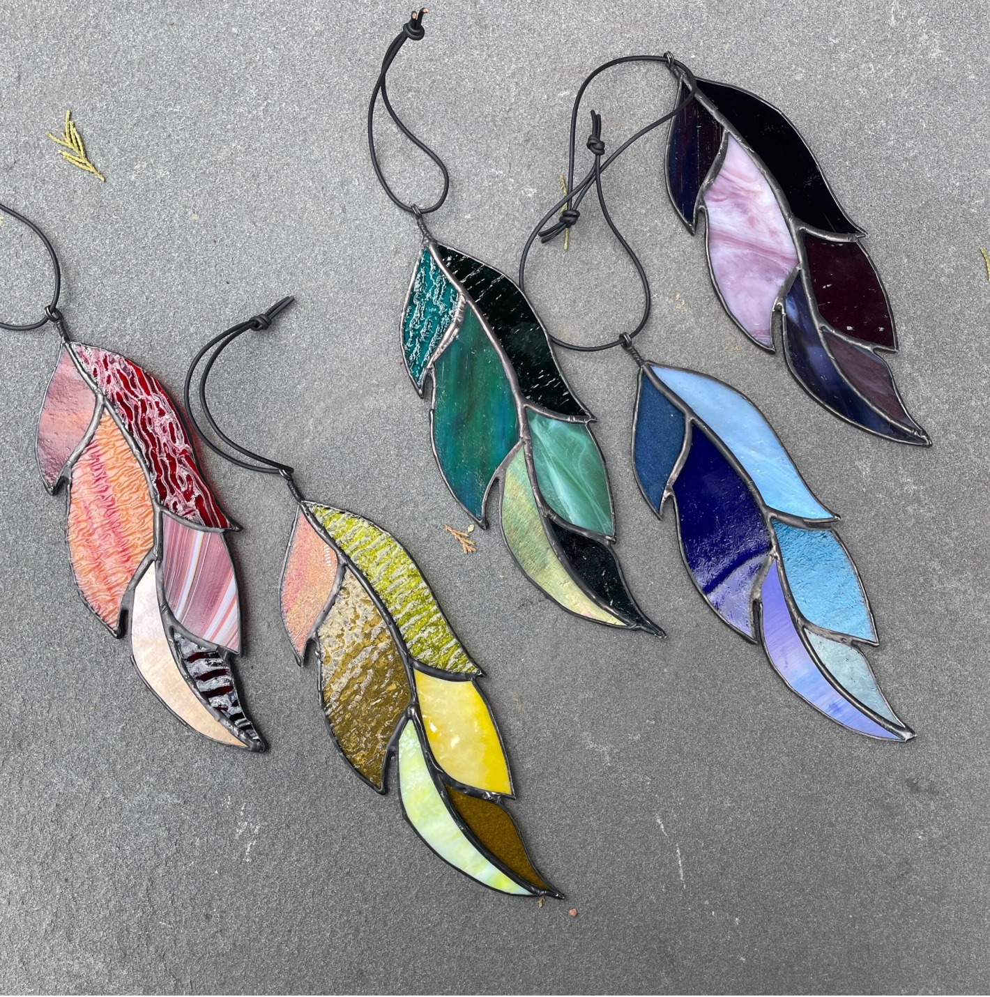 Stained Glass 101 - Feather Suncatchers | DIYcave