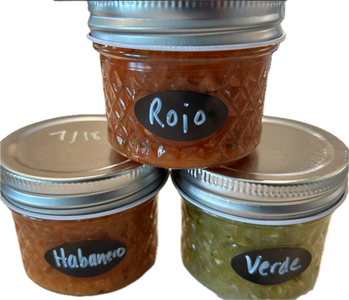 Mini Salsa Sampler | CulinaryTXDiva LLC