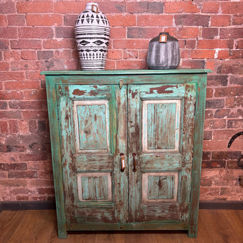 Rustic Green Cupboard | Rustique Living