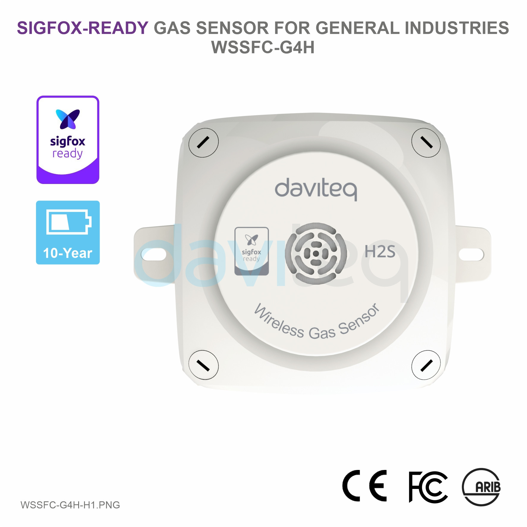 Sigfox Gas Sensor for Industrial Gas Leak Detection and Safety