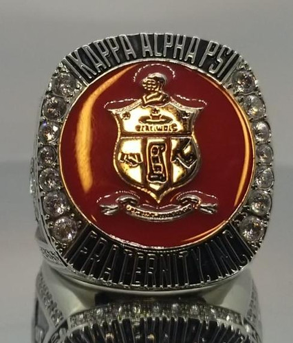 Red Shield Kappa Alpha Psi Fraternity AS IS | The Ring Creator