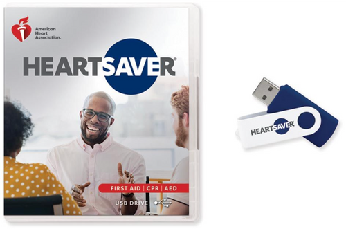 2020 Heartsaver First Aid CPR/AED Course Videos - USB | Kiser CPR