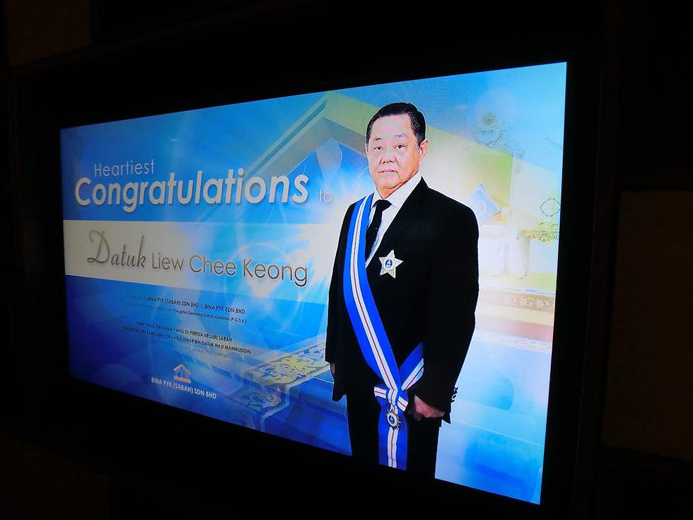 Conferment of Datukship : Datuk Jason Liew Chee Keong