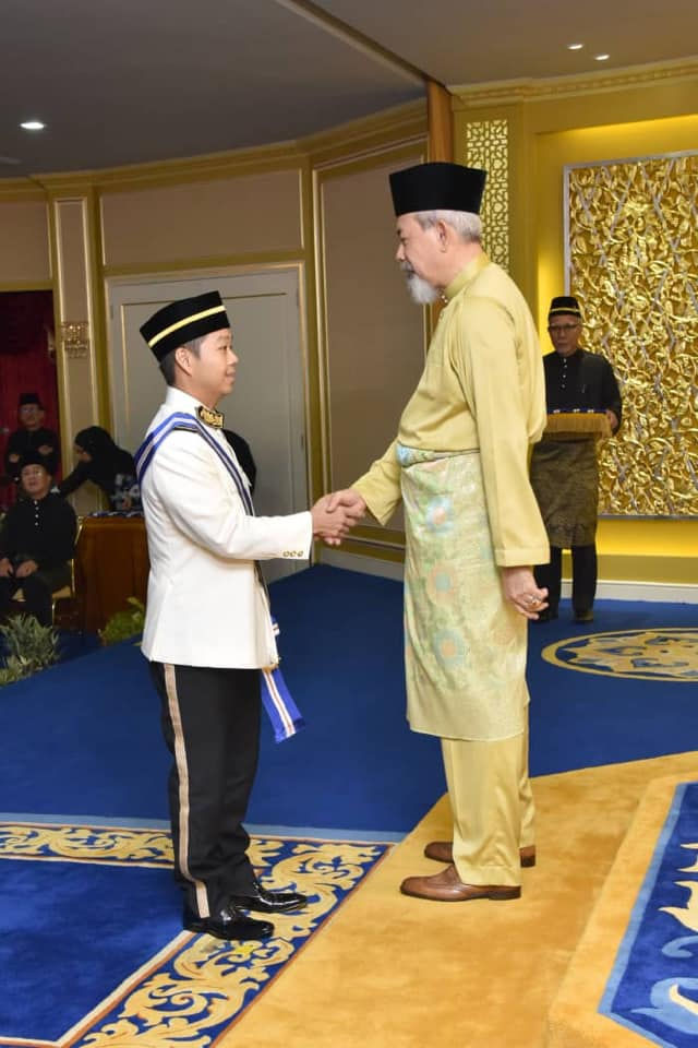 Conferment Of Datuk Liew Kim Choong