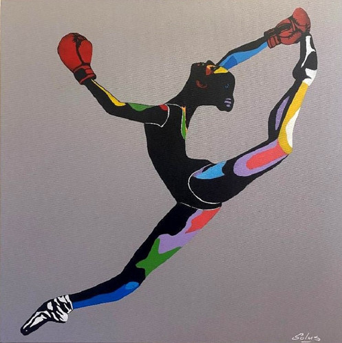 "Boxer Ballerina" By Solus | Pop International Galleries