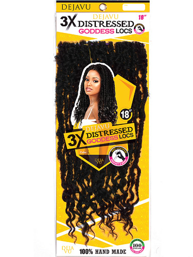 3X DEJAVU DISTRESSED GODDESS LOCS 18" (color #4 only) | Dejavu Hair