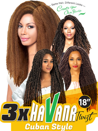 3X HAVANA TWIST / CUBAN STYLE | Dejavu Hair