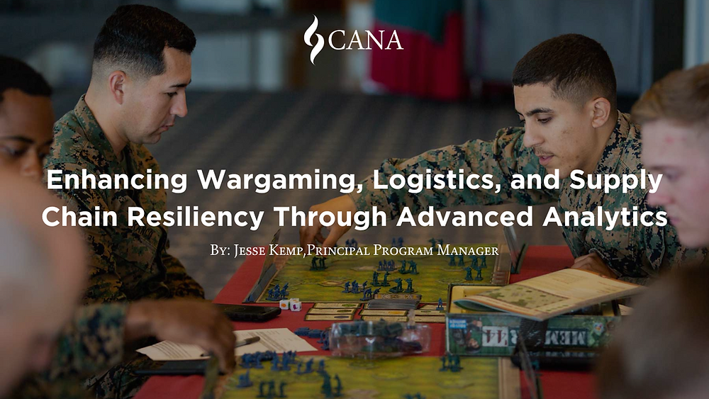 Enhancing Wargaming, Logistics, and Supply Chain Resiliency Through ...