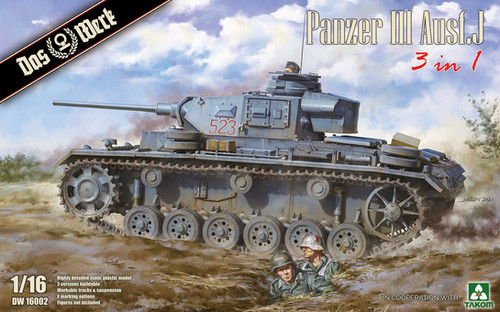 Das Werk 1/16 Panzer III Ausf. J 3in1 | The Model Room