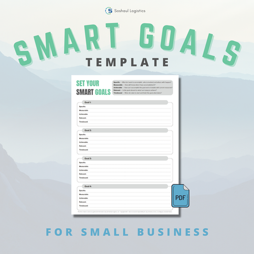 SMART Goals Template for Small Business | SOSHAUL