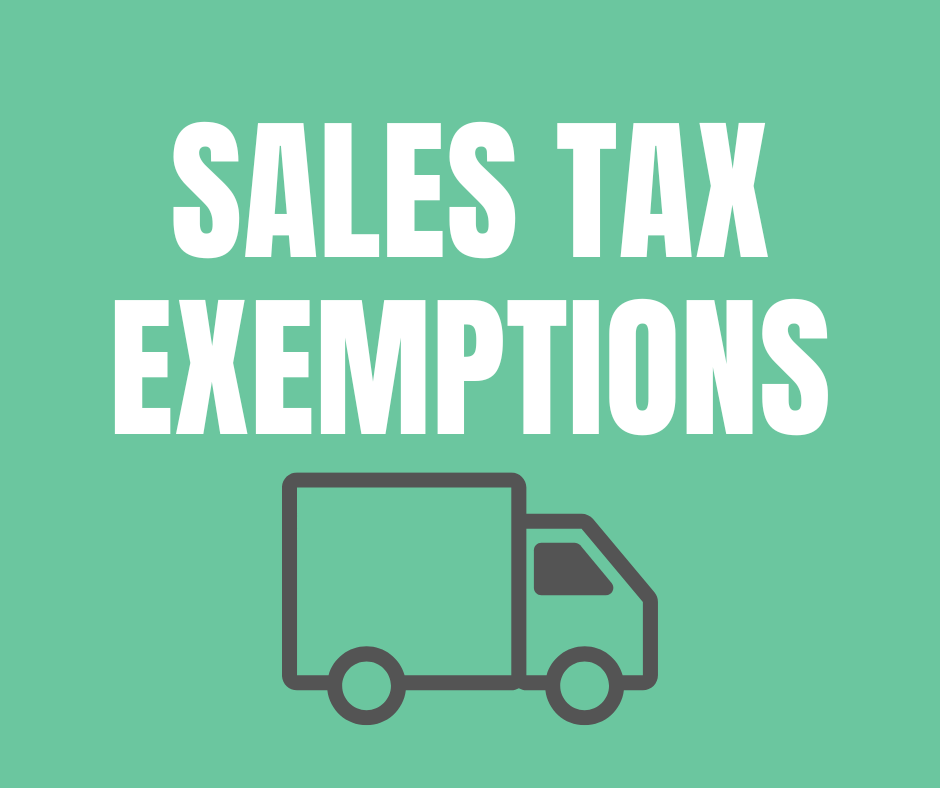 Sales Tax Exemption for Truckers