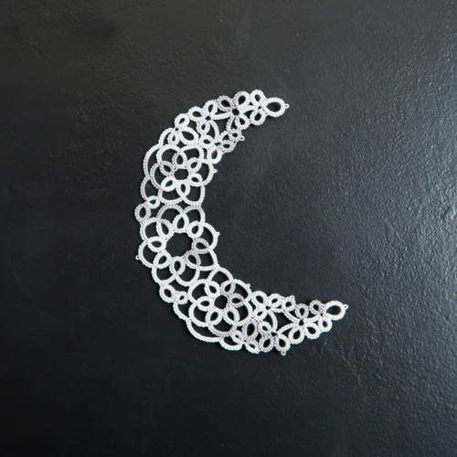 Lunar Moon Motif Tatting Pattern | Frivolite Lace