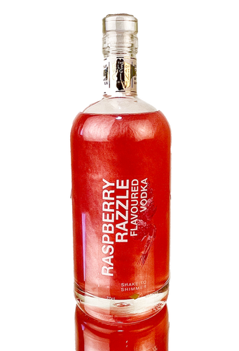 Raspberry Razzle Vodka 40% ABV | Island Spirits