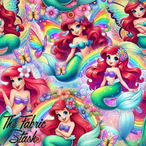 Baby Mermaid - Cotton Lycra 220gsm | InStock Fabric Stash