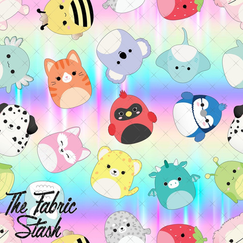 Squishmallow - Digital Seamless Pattern | InStock Fabric Stash