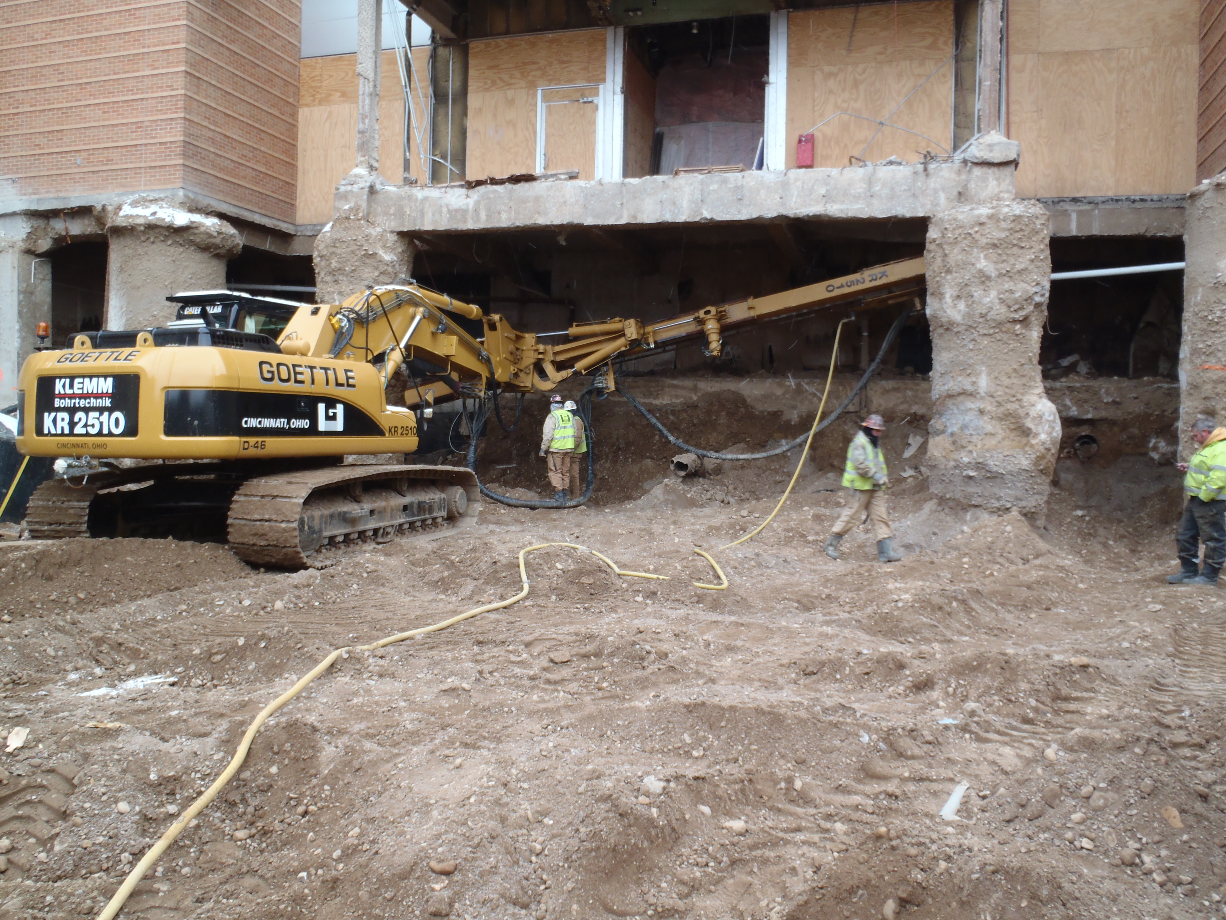 Soil Nailing, stabilazation, and underpinning, Ground Modification