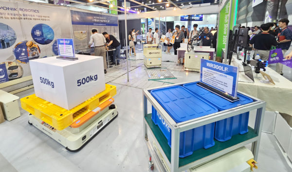㈜원익로보틱스, STK 2024 참가해 다양한 로봇 공개 | Wonik Robotics