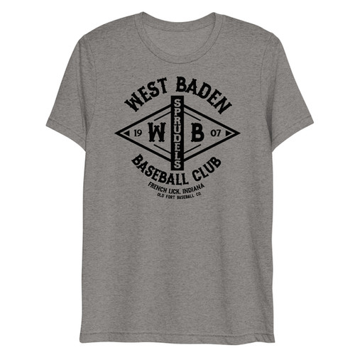 West Baden Sprudels Tee | Old Fort Baseball Co