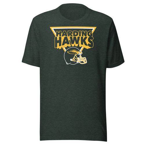 Harding Hawks Football Tee | Old Fort Baseball Co