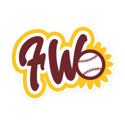 Daisies FW Logo Sticker | Old Fort Baseball Co