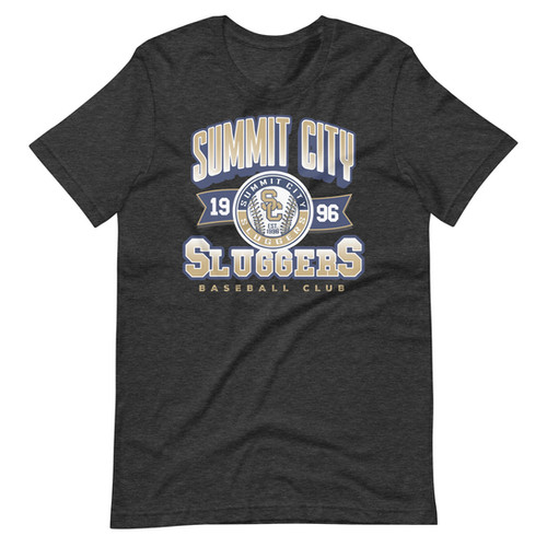 Summit City Sluggers Gray Banner Tee | Old Fort Baseball Co